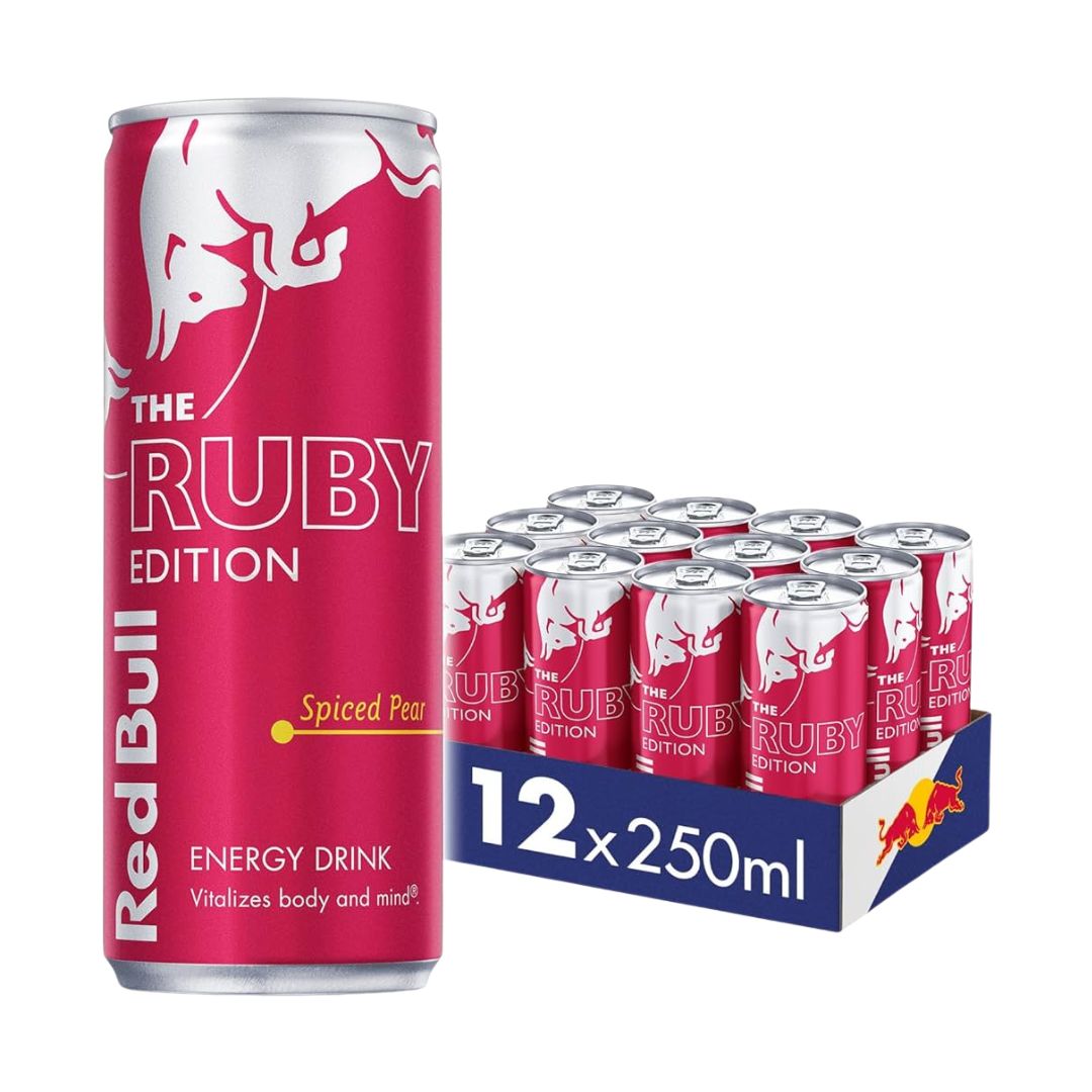 Red Bull The Ruby Edition Spiced Pear Energy Drinks – Price Panda